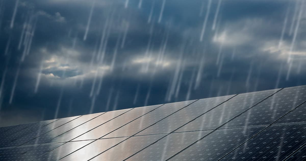 Paneles Solares En Un Día Lluvioso Científicos Chinos Crean Paneles